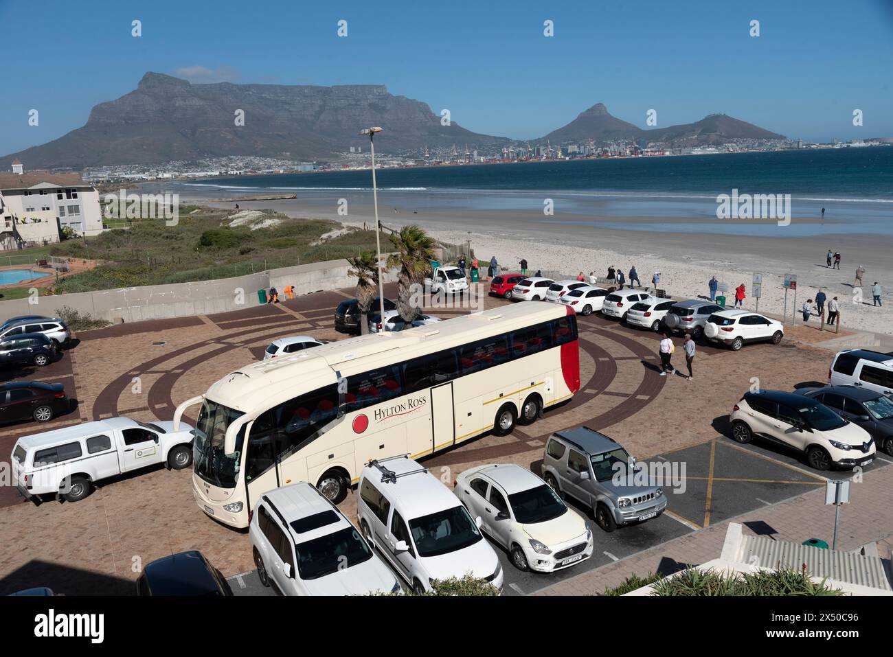 Milnerton, Cape Town, South Africa. 10th April 2024. Tourist coach ...