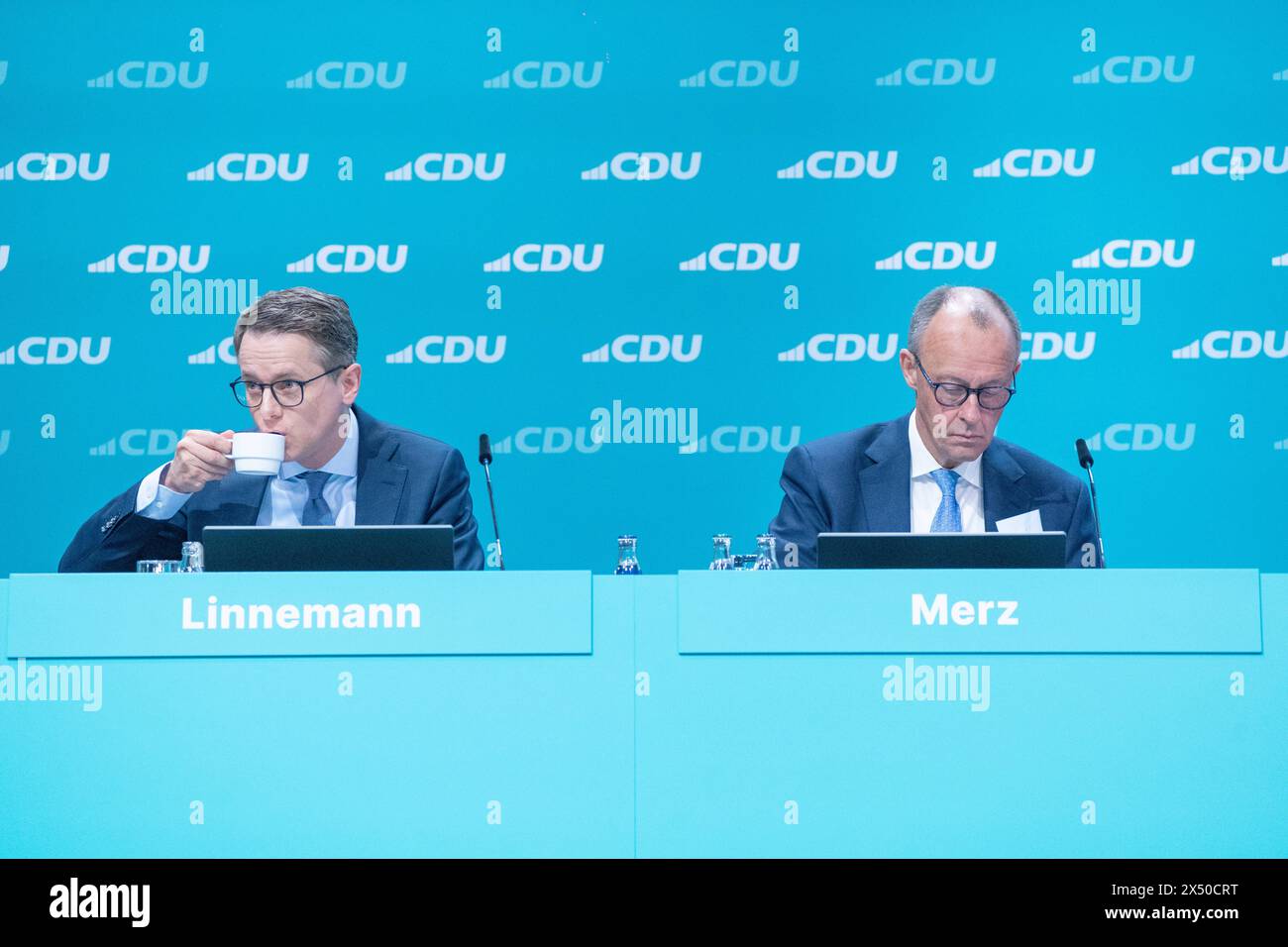 36. Bundesparteitag der CDU Deutschlands in Berlin 2024 Friedrich Merz ...