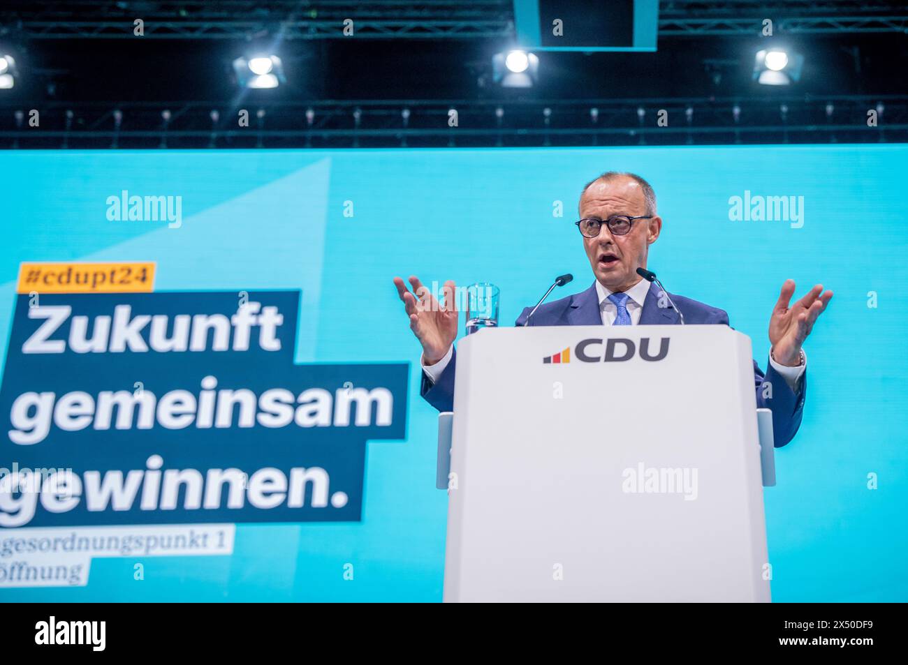 Berlin, Germany. 06th May, 2024. Friedrich Merz, CDU Federal Chairman ...