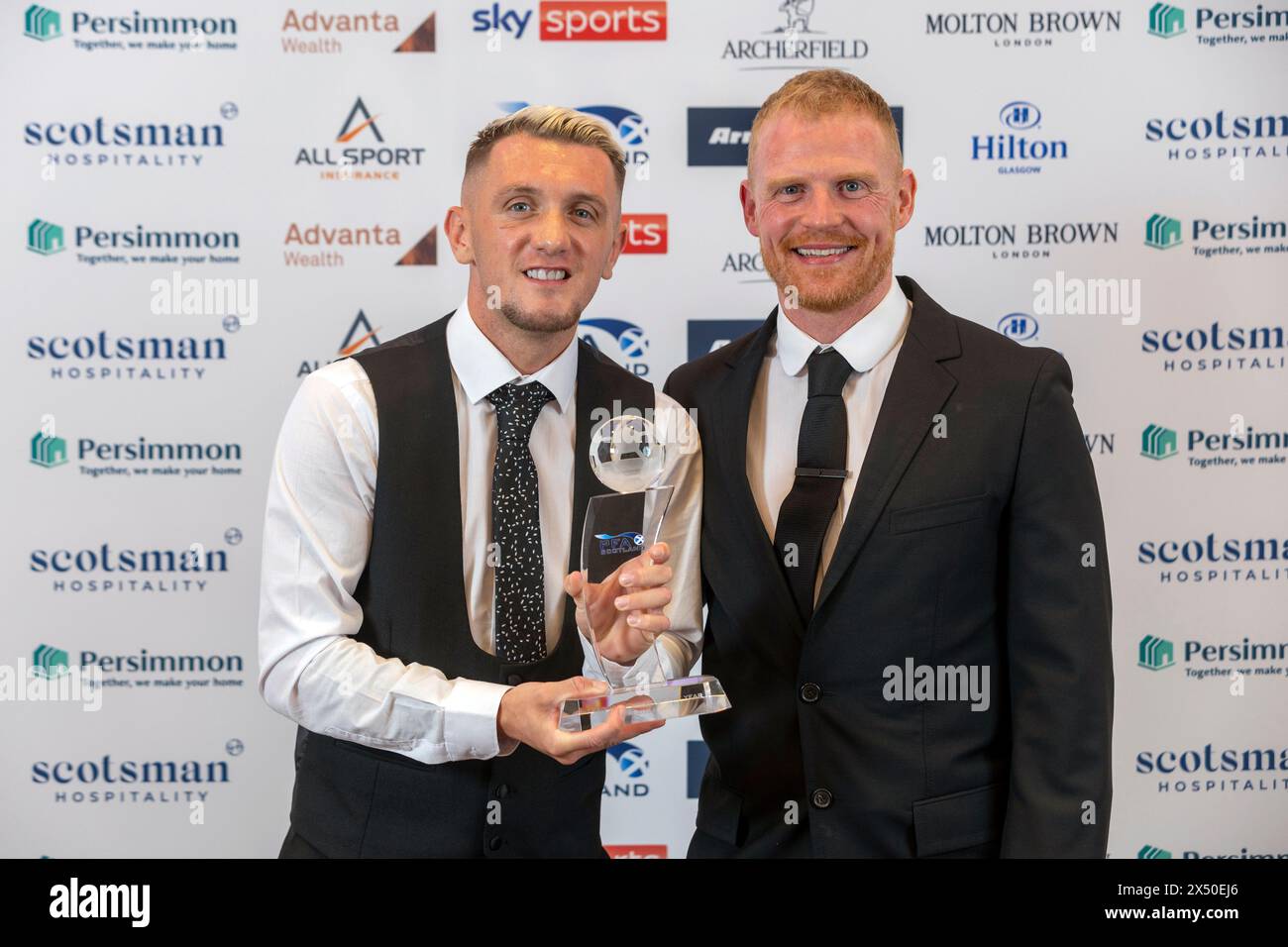 Brian Graham with the award for championship player of the year ...