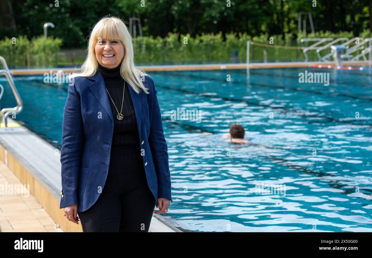 06 May 2024, Berlin: Iris Spranger (SPD), Berlin's Senator for the ...