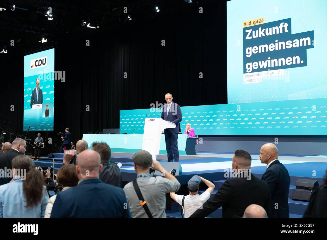 2024-05-06,Berlin,der 36. Parteitag der Christlich Demokratischen Union Deutschlands CDU findet ...
