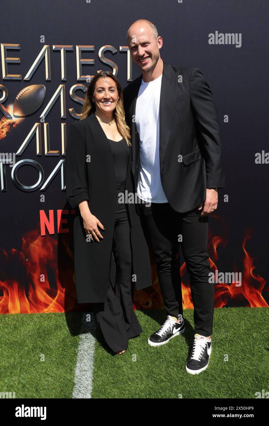 INGELWOOD - May 5: Nate Solder, Lexi Allen at the Netflix Is A Joke ...