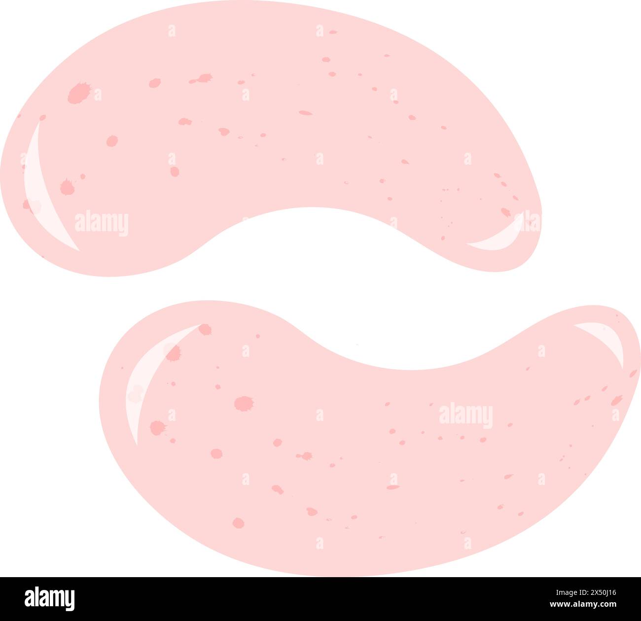 Under eye gel patches Stock Vector Images - Alamy