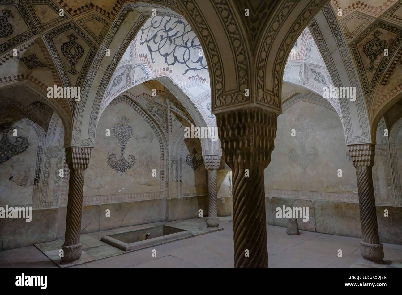 Shiraz, Iran - March 16, 2024: Bath house inside the Arg of Karim Khan ...