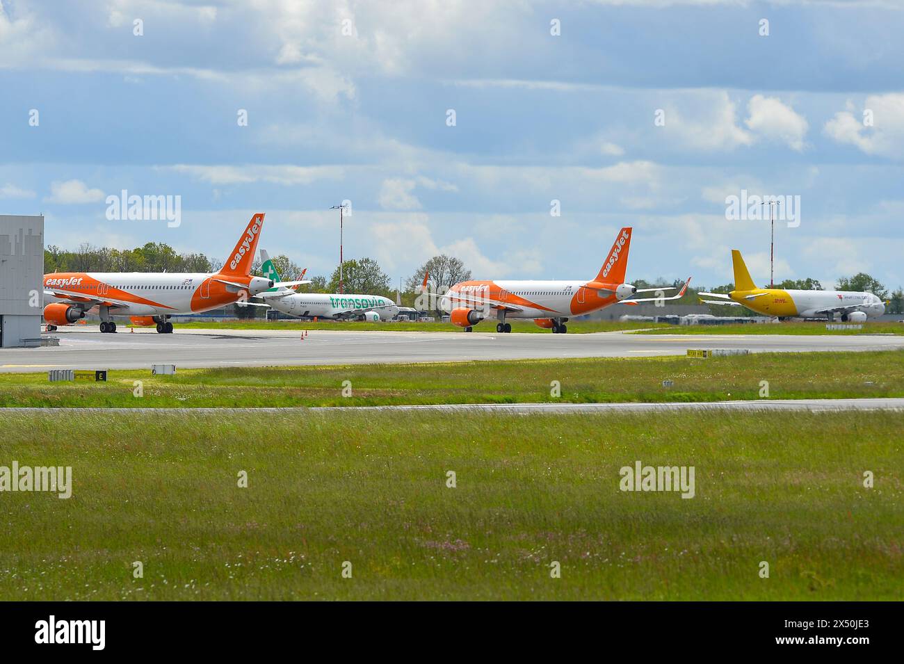 France. Nantes, le jeudi 2 mai 2024, Aeroport Nantes atlantique ...