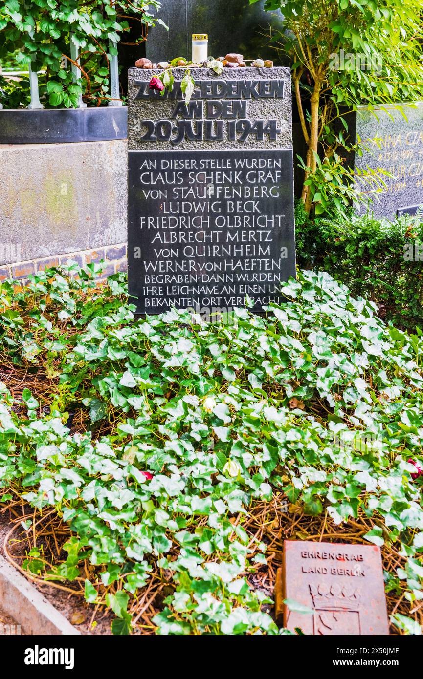 Memorial site for the resistance fighter of the 20. July 1944 - von ...