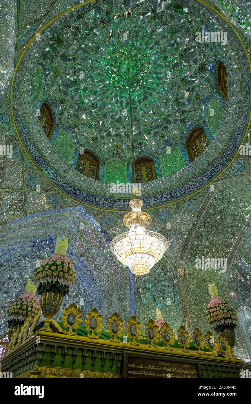 Shiraz, Iran - March 17, 2024: Ali Ibn Hamzeh Holy Shrine is one of the ...