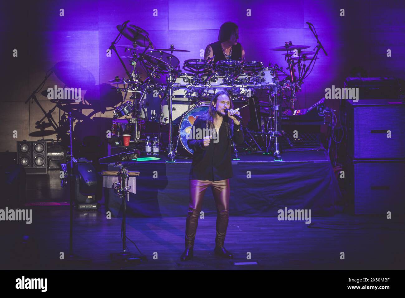 Jon Davison and Jay Schellen of the group YES during the THE CLASSIC ...