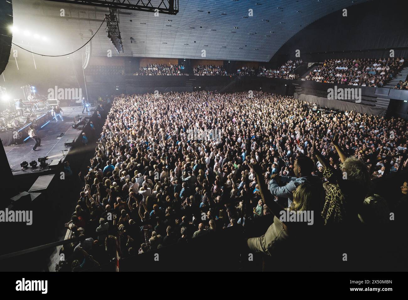 Copenhagen, Denmark. 01st, May 2024. Concert goers seen at a live ...