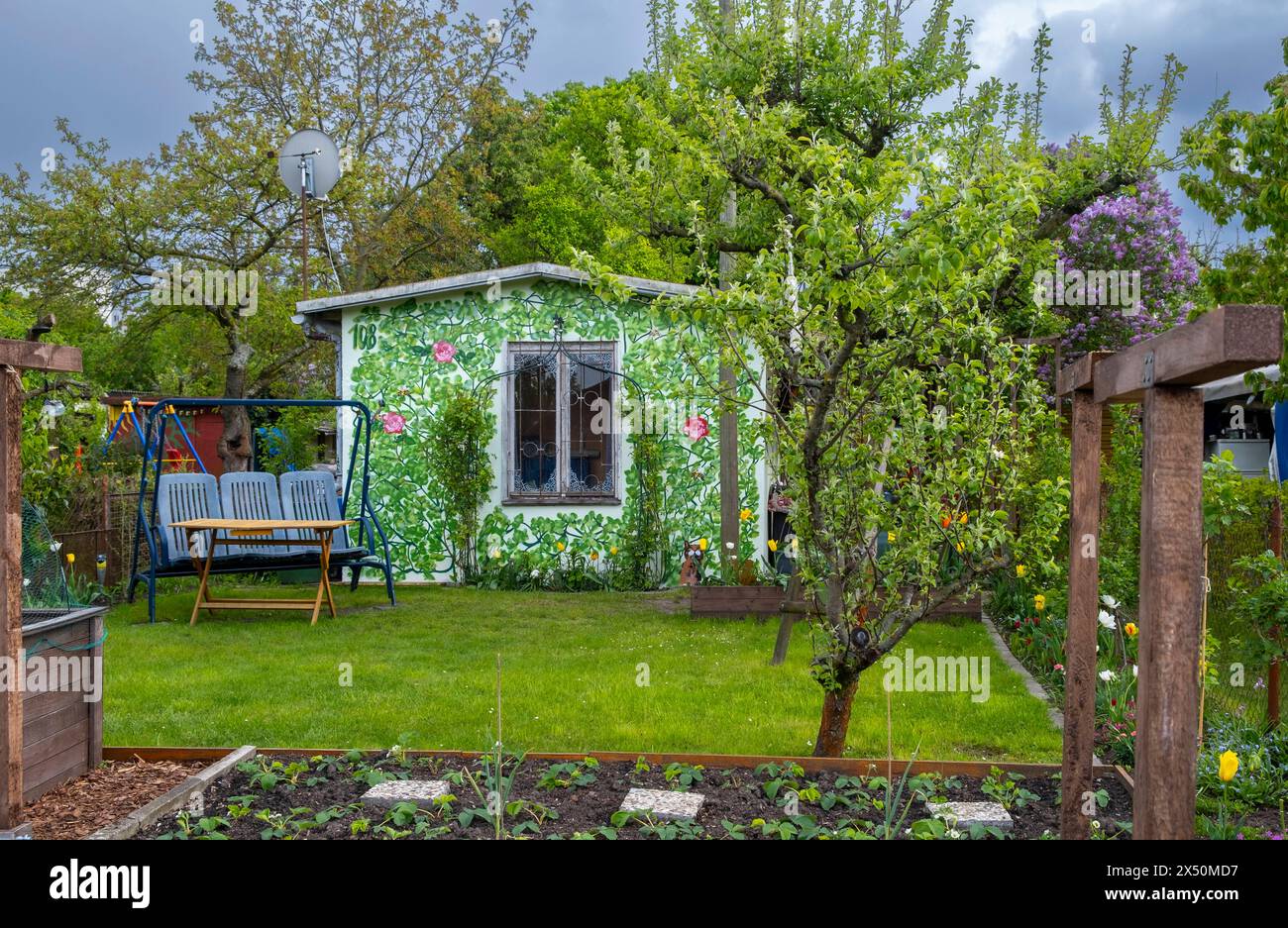 ArtSpring 24 Deutschland, Berlin, 21.04.2024, Mural für den artspring ...