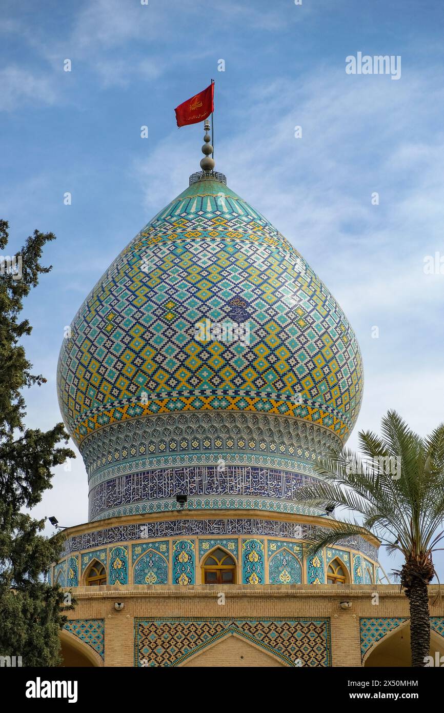 Shiraz, Iran - March 17, 2024: Ali Ibn Hamzeh Holy Shrine is one of the ...