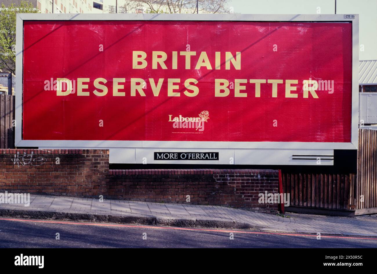 Labour 1997 poster hi-res stock photography and images - Alamy