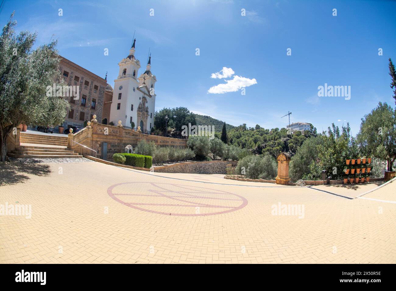 Church of Santuario de la Fuensanta in Murcia Spain Stock Photo - Alamy