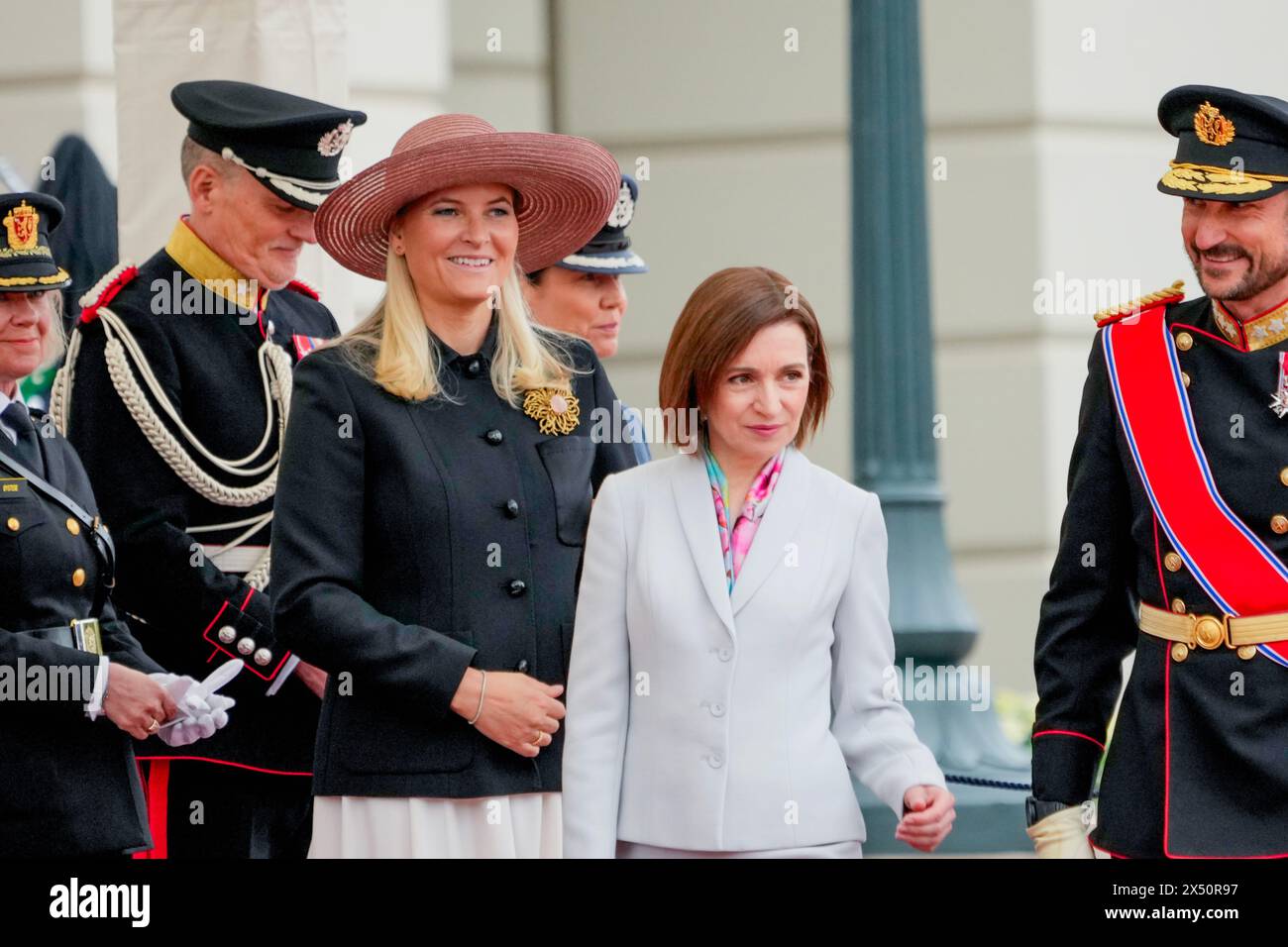 Oslo 20240506.Crown Prince Haakon and Crown Princess Mette-Marit ...
