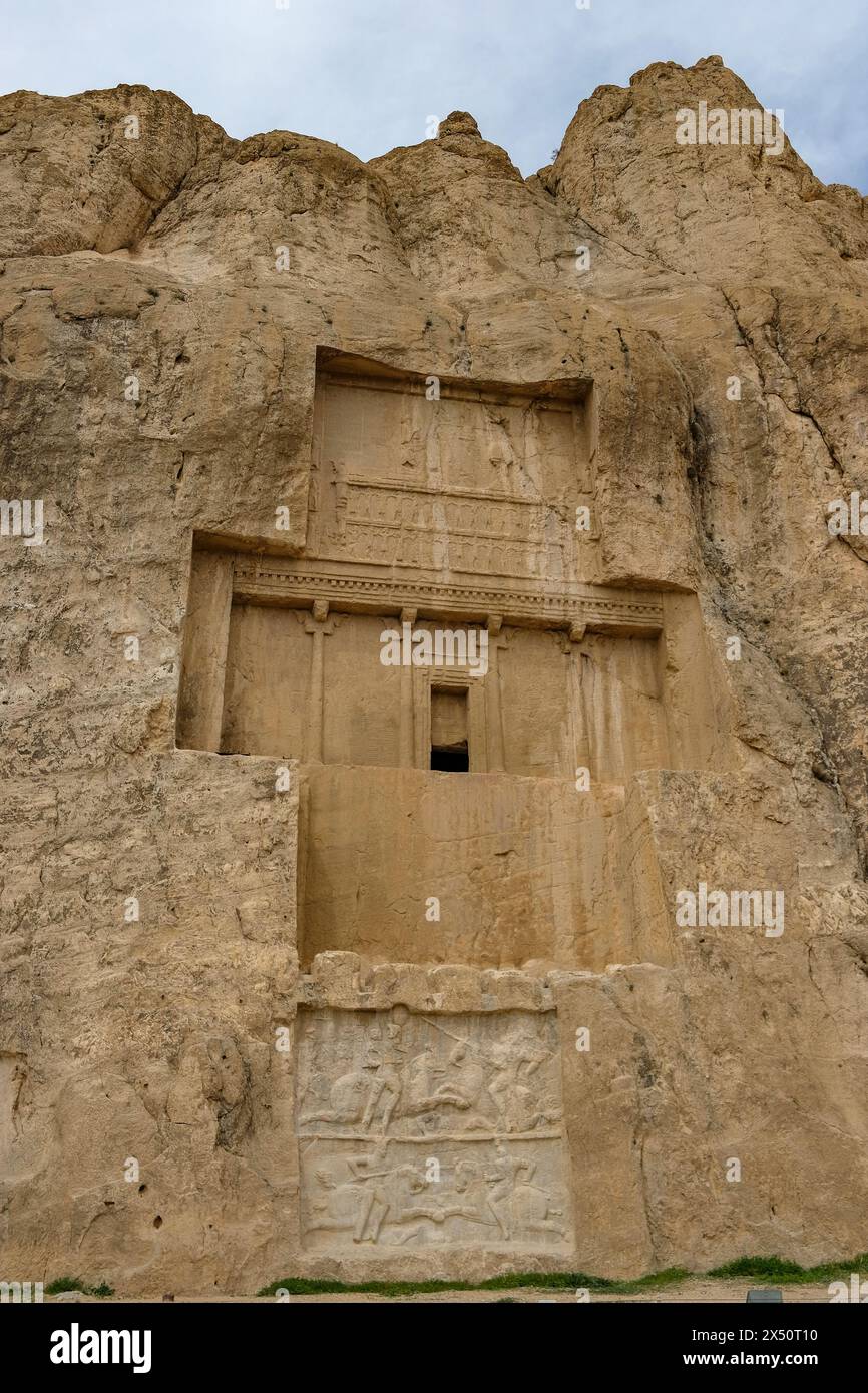 Marvdsaht, Iran - March 18, 2024: Naqsh-e Rostam is an ancient ...