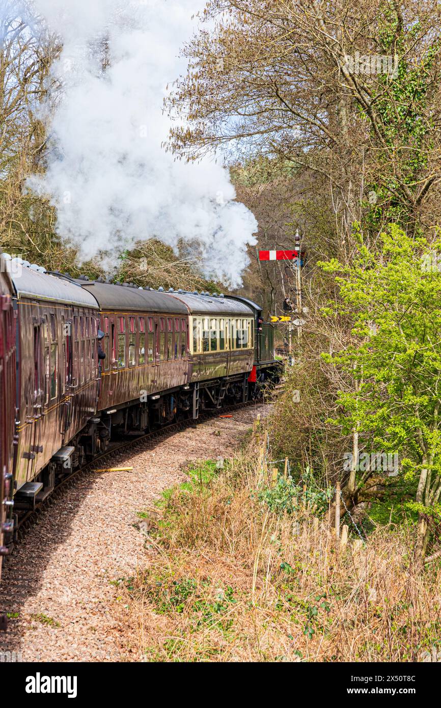 4575 class small Praire tank engine no. 5541 (built 1928) pulling a ...
