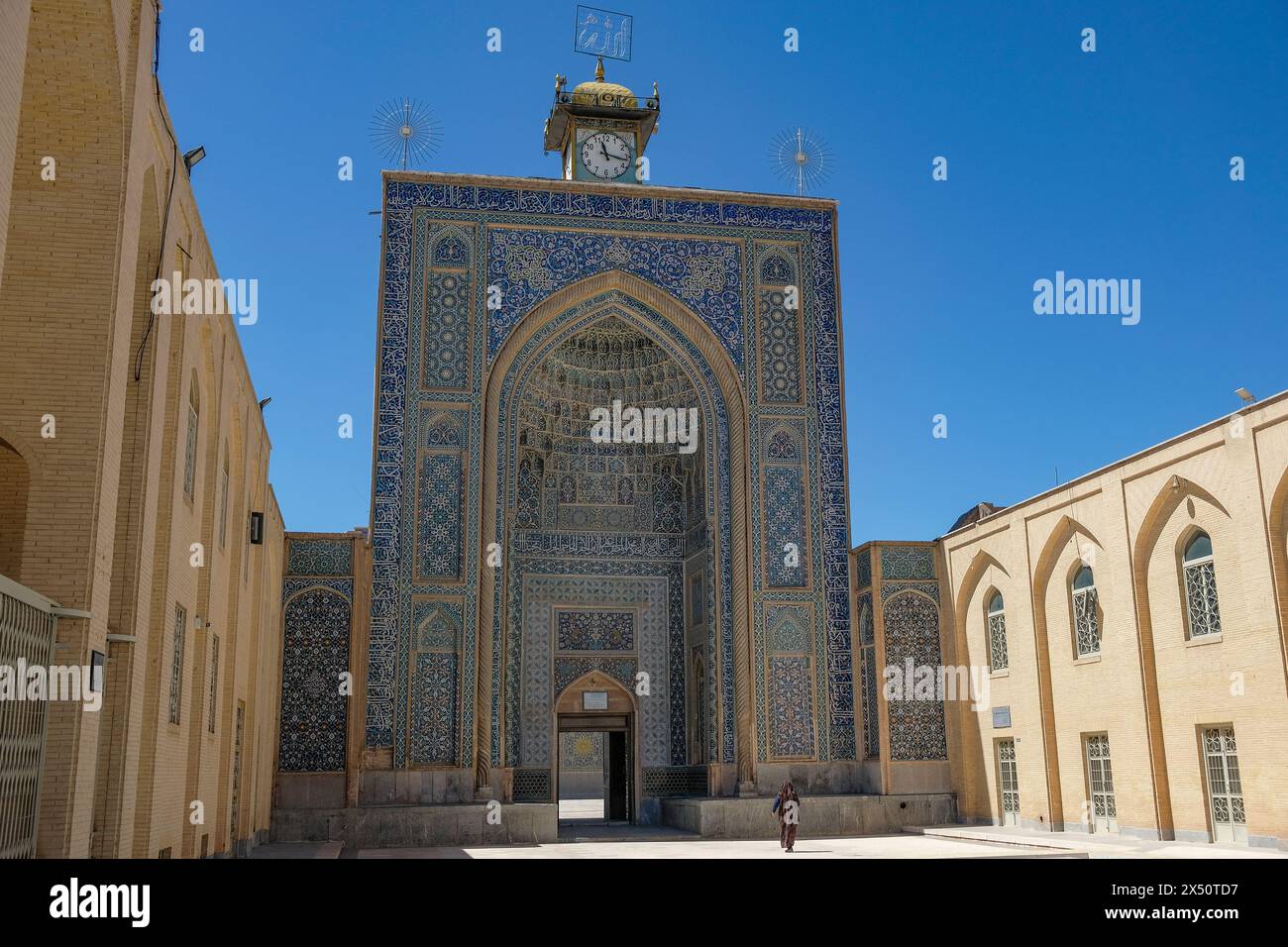 Kerman, Iran - March 21, 2024: Jameh Mosque of Kerman is a mosque ...