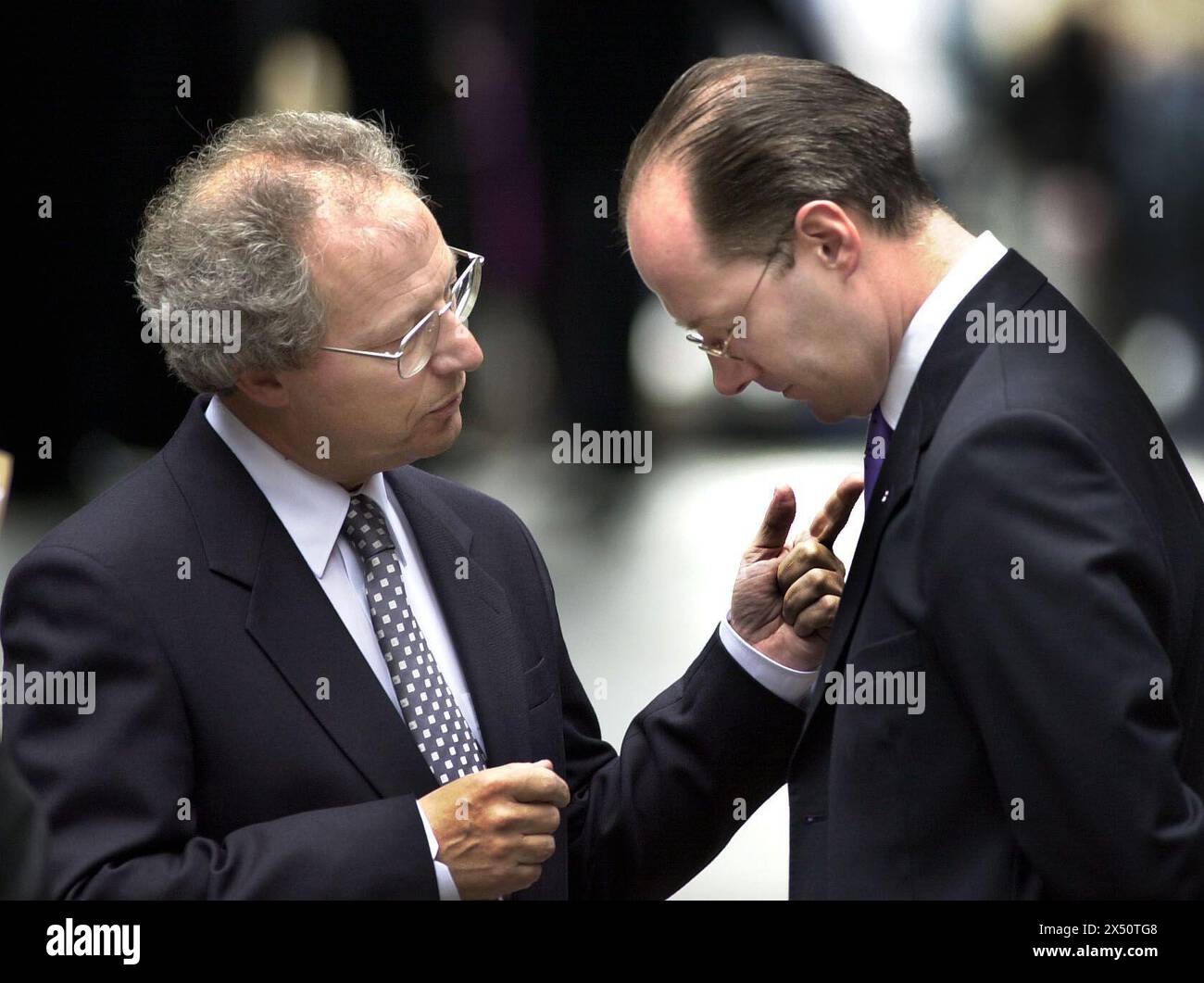 File photo dated 13/06/01 of the then Scottish First Minister Henry ...