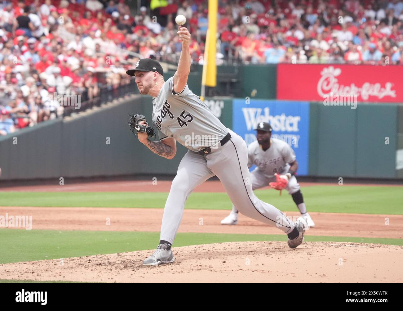 St. Louis, United States. 05th May, 2024. Chicago White Sox starting ...