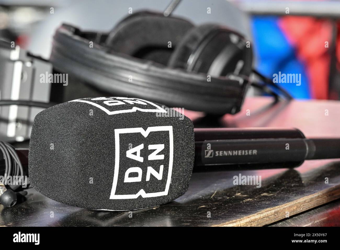 Dazn microphone hi-res stock photography and images - Alamy