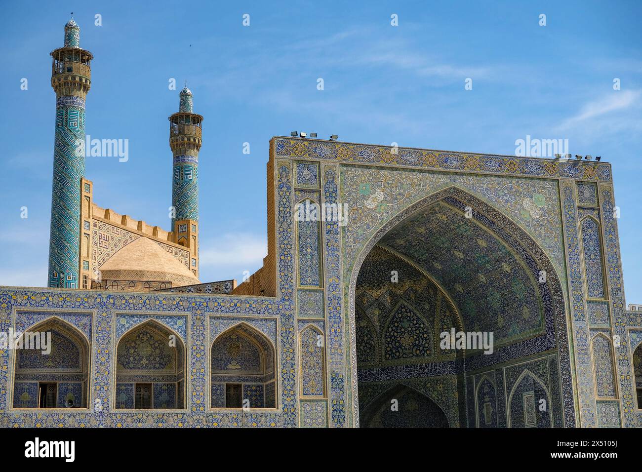 Isfahan, Iran - March 30, 2024: Shah Mosque, also known as the Imam ...