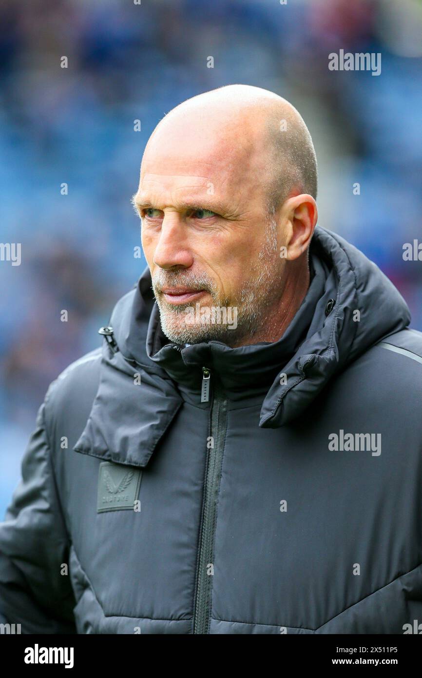 PHILIPPE CLEMENT, manager and coach of Rangers Football Club, Glasgow ...