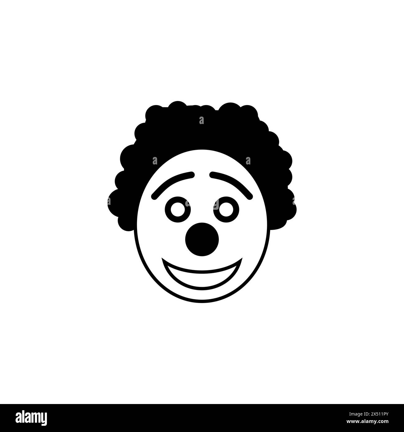 Modern clown Black and White Stock Photos & Images - Alamy