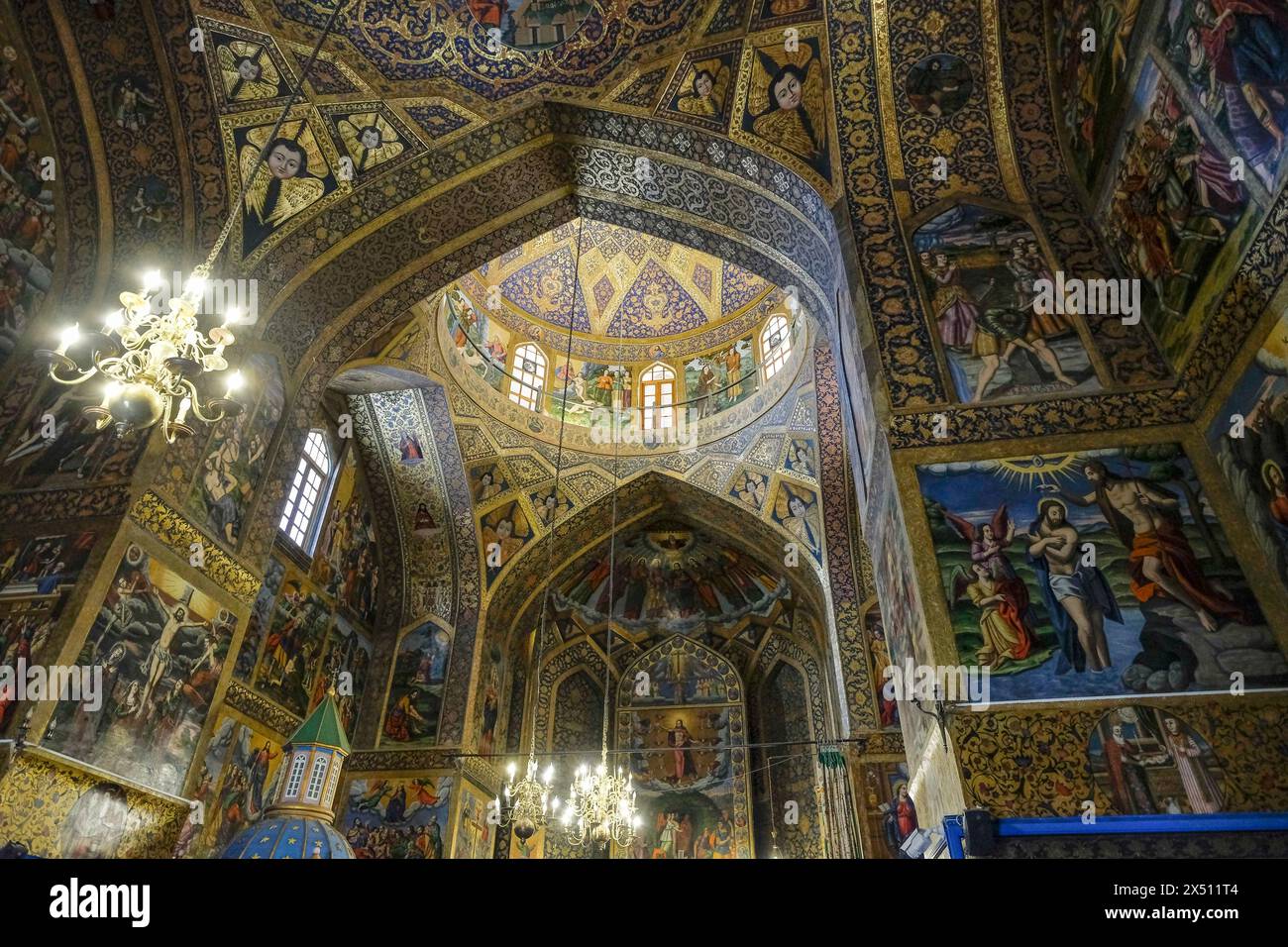 Isfahan, Iran - March 31, 2024: The Holy Savior Cathedral, also known ...