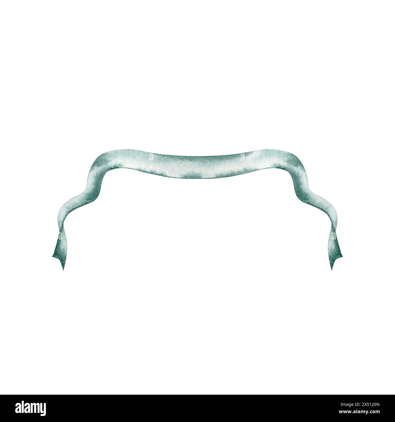 Blue advertising banner design element. Antique copy space title sign ...