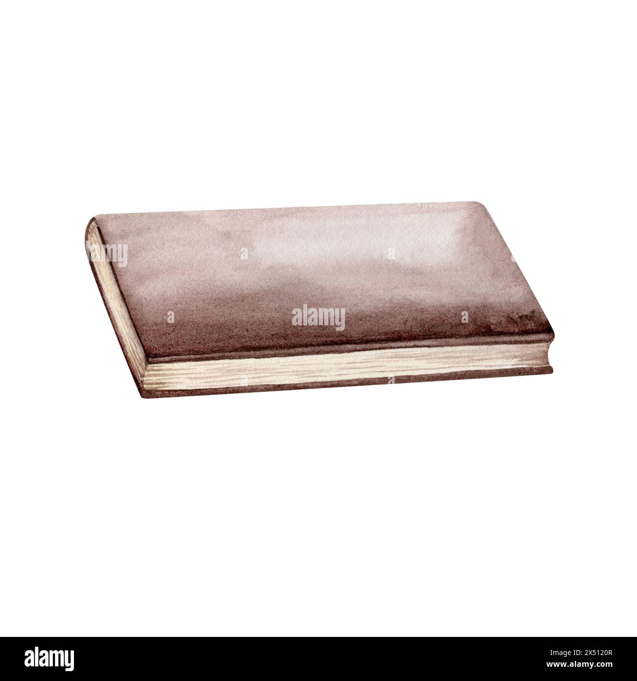 Vintage book. Hand drawn retro edition volume. Antique bookstore item ...