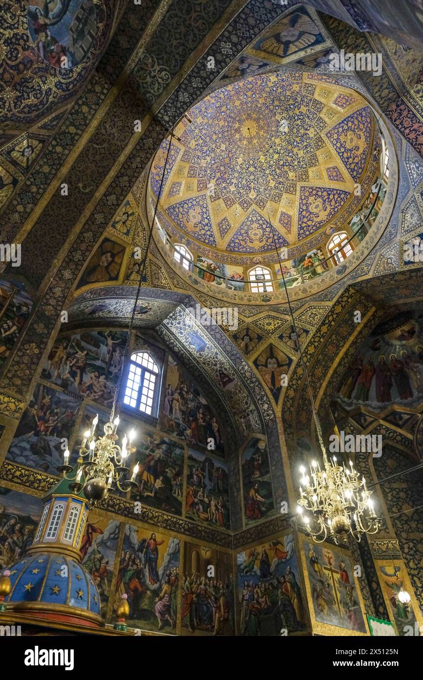 Isfahan, Iran - March 31, 2024: The Holy Savior Cathedral, also known ...