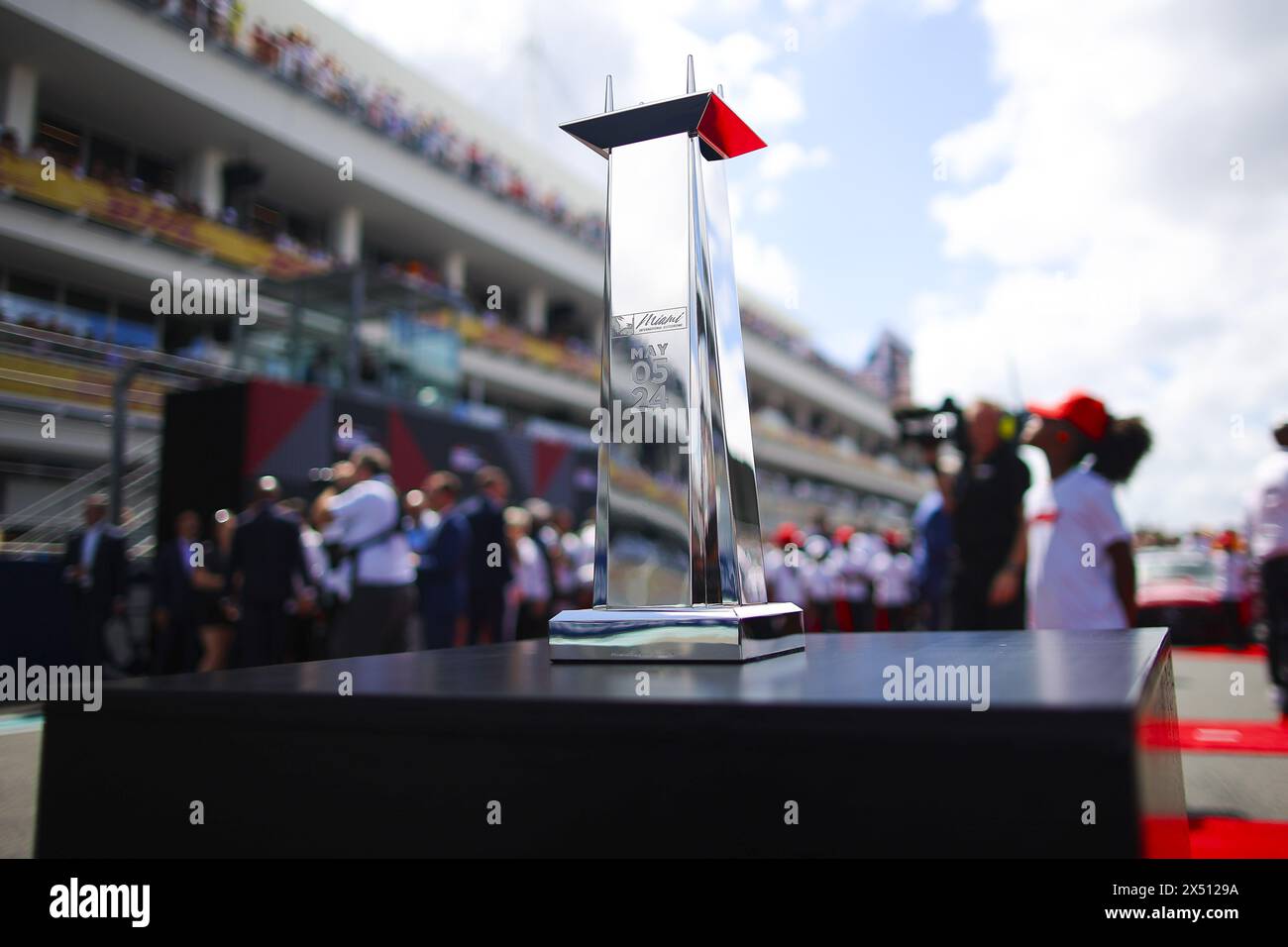 Winners trophy of Miami GP during the Formula 1 Crypto.com Miami Grand ...