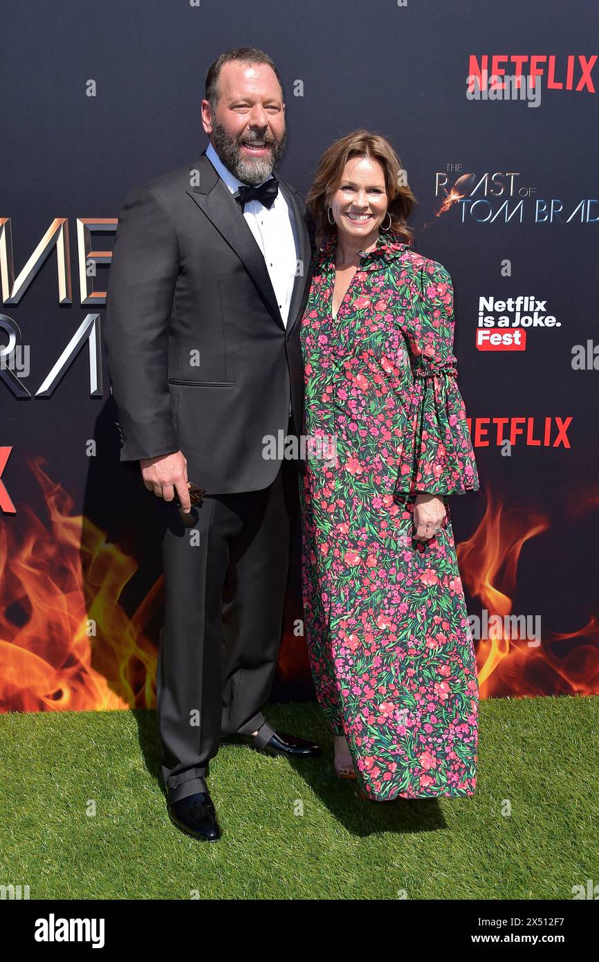 Bert Kreischer mit Begleitung bei der Netflix-Show 'The Greatest Roast ...