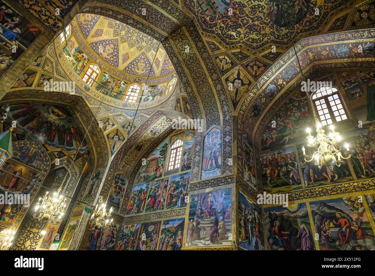 Isfahan, Iran - March 31, 2024: The Holy Savior Cathedral, also known ...