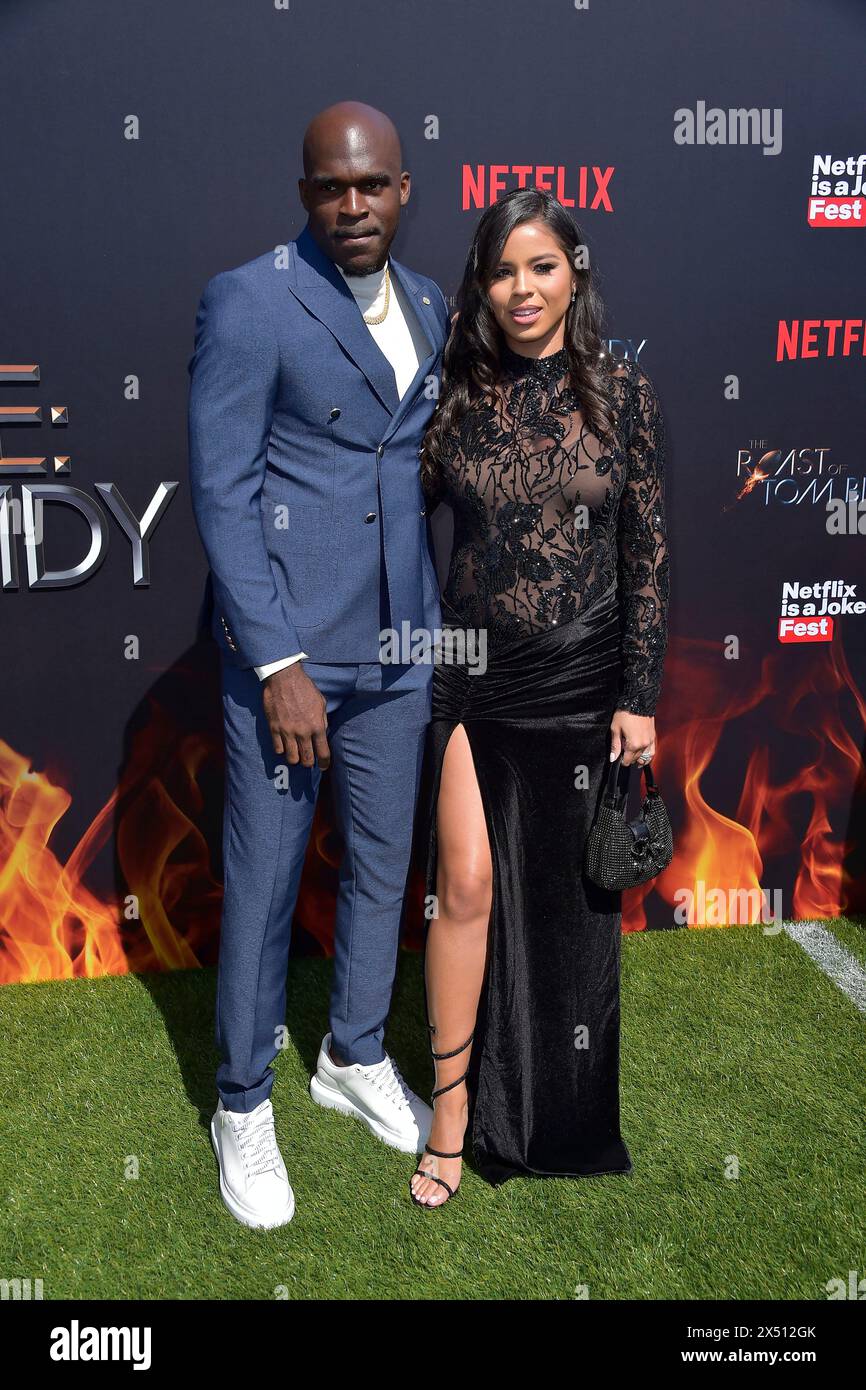 Breshad Perriman mit Ehefrau Sierra Perriman bei der Netflix-Show 'The ...