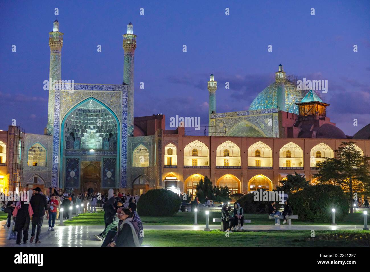Isfahan, Iran - April 1, 2024: Shah Mosque also known as the Imam ...