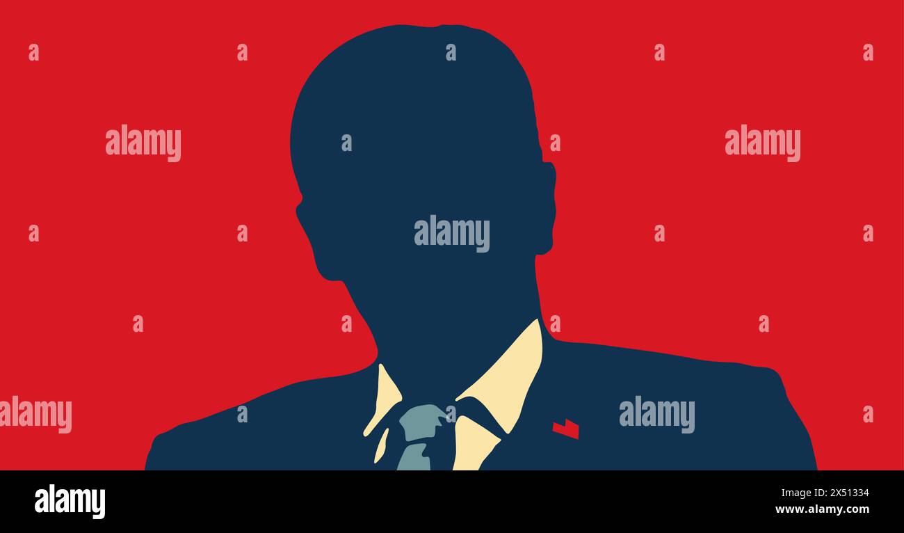 US presidential candidate, portrait Stock Vector Image & Art - Alamy