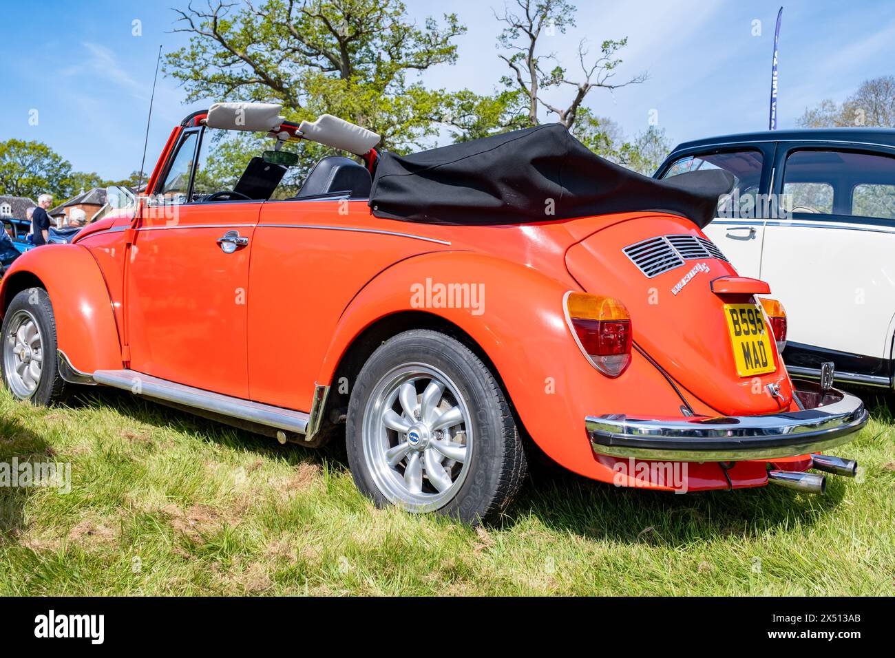 Earsham, Norfolk, UK – May 05 2024. Classic 1985 Volkswagon Beetle ...