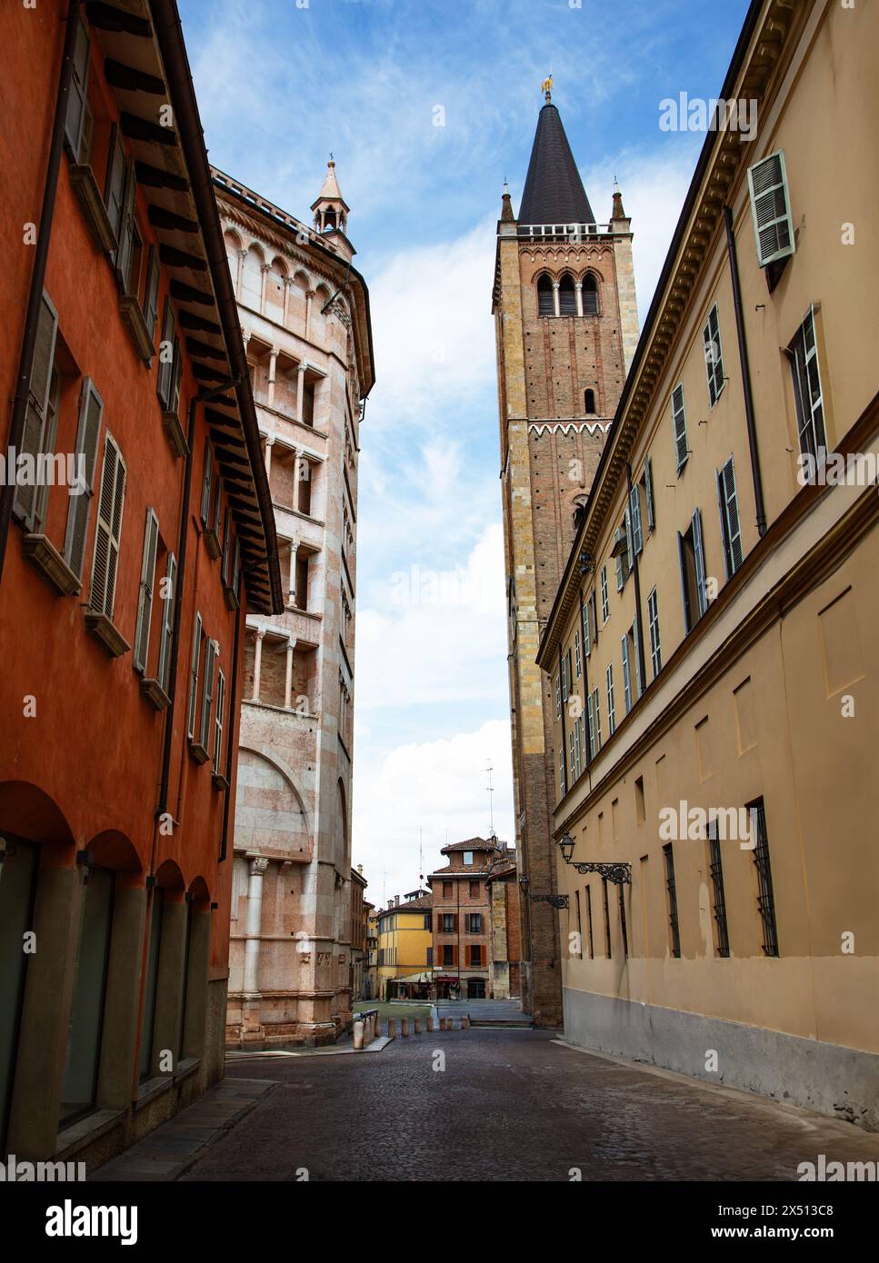 Parma Cathedral, iconic landmark in Italy Stock Photo - Alamy