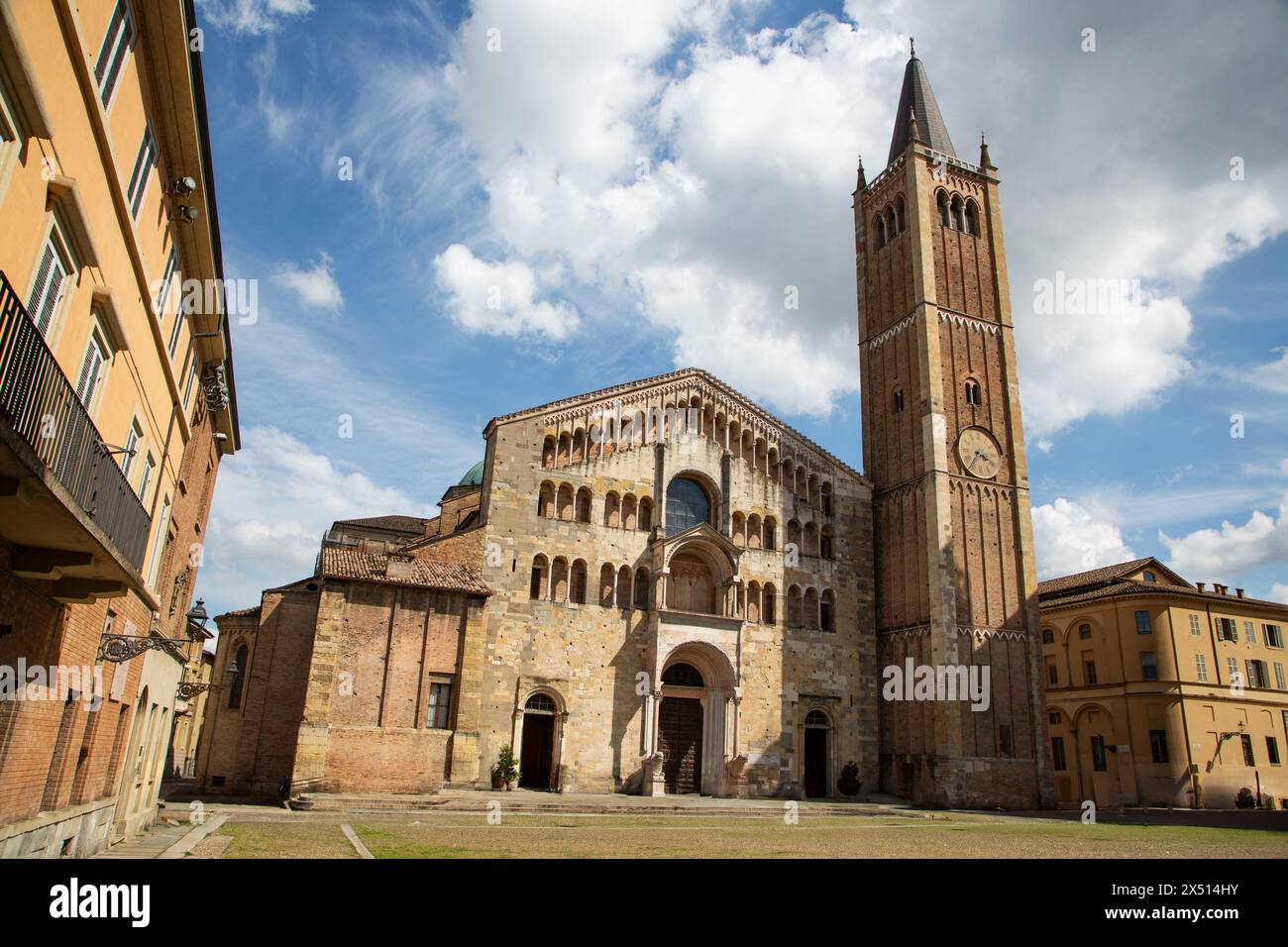 Parma Cathedral, iconic landmark in Italy Stock Photo - Alamy