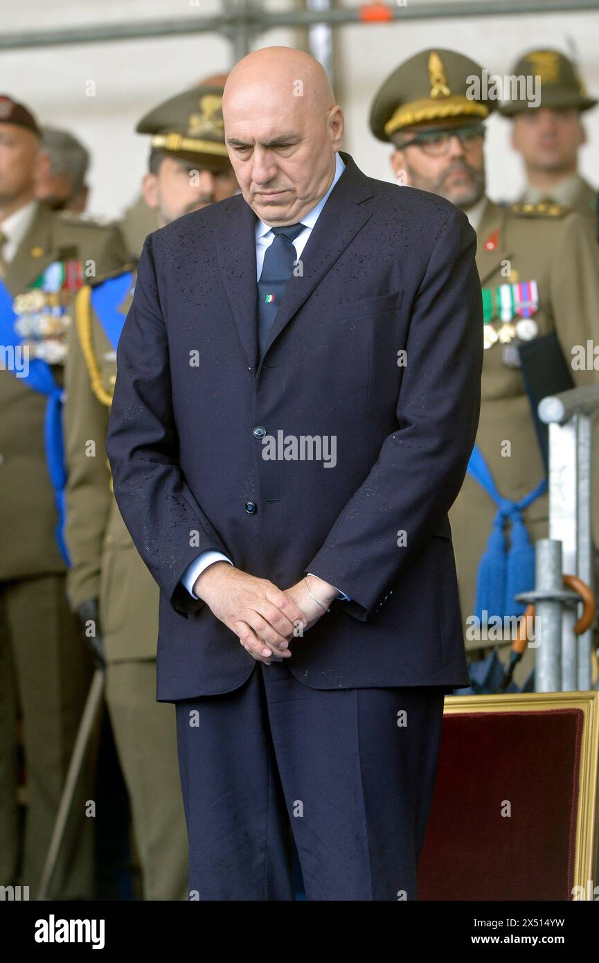Italy, Rome, May 3, 2024 : Minister of the Defence Guido Crosetto ...