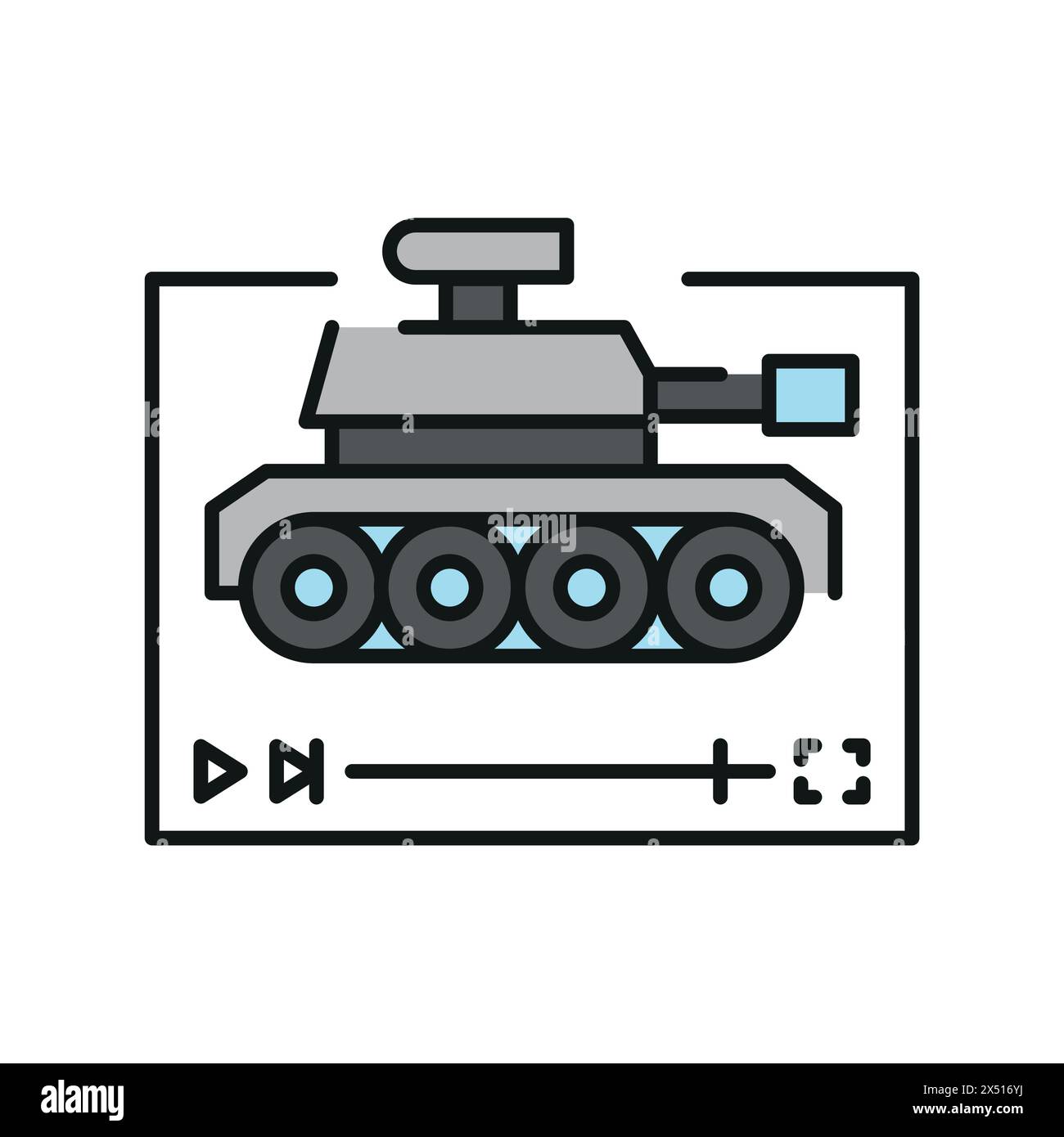 War genre line black icon. Sign for web page, mobile app, button, logo ...