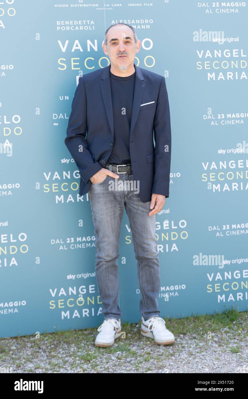 Rome, Italy. 06th May, 2024. The Italian director Paolo Zucca attends ...