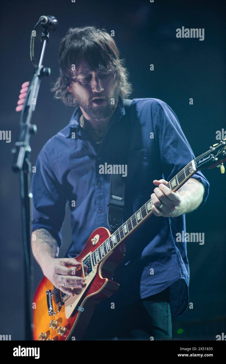London, UK. 25 Feb 2011. Guitarist Chris Shiflett of American rock band ...
