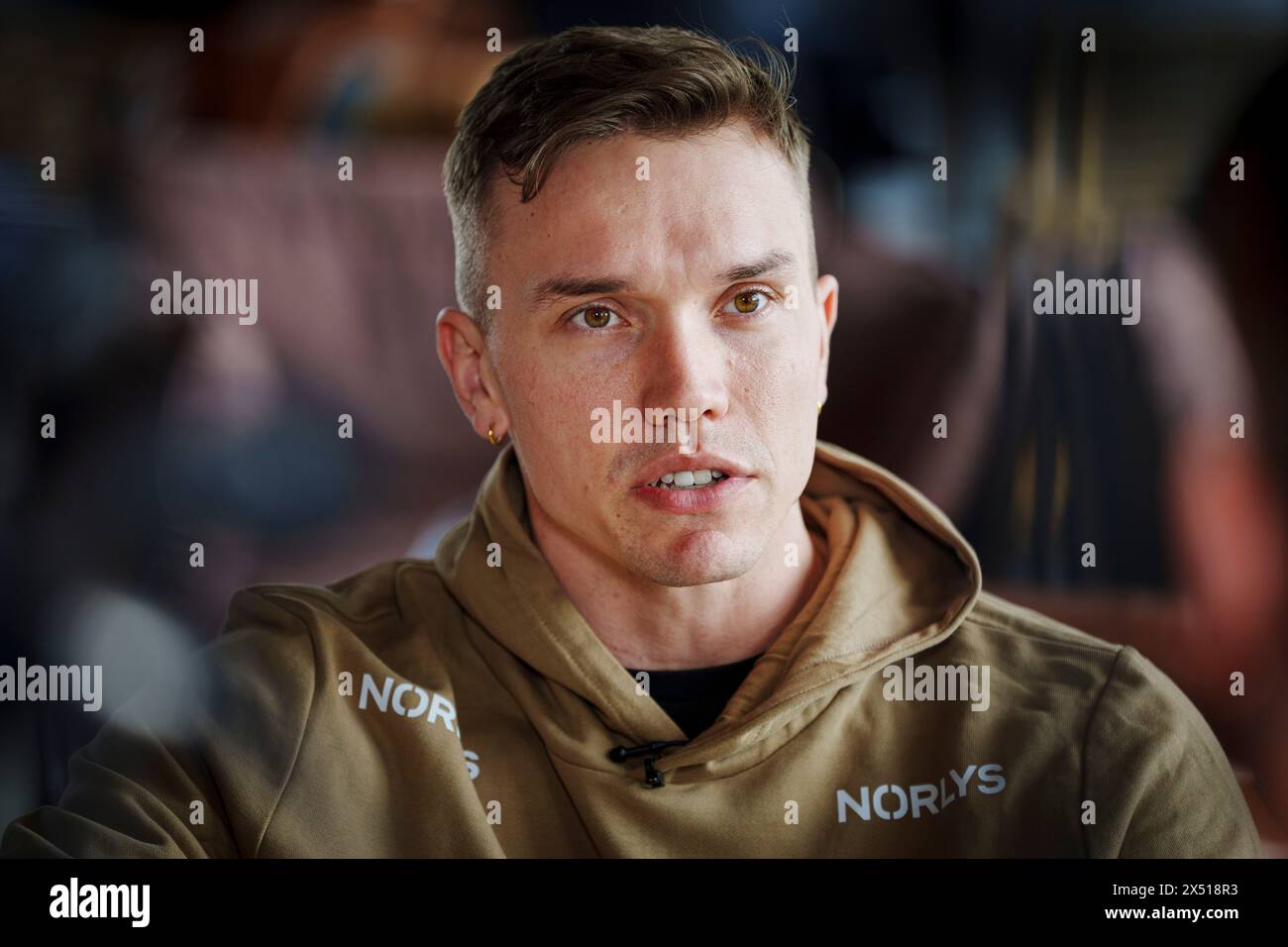 Copenhagen, Denmark. 06th May, 2024. Lasse Andersson at a press ...