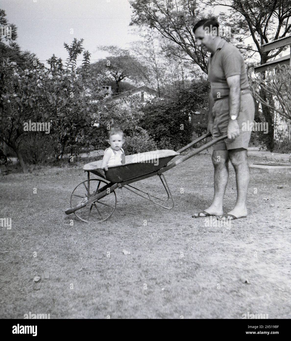 Child with a wheelbarrow child with a wheelbarrow hi-res stock ...