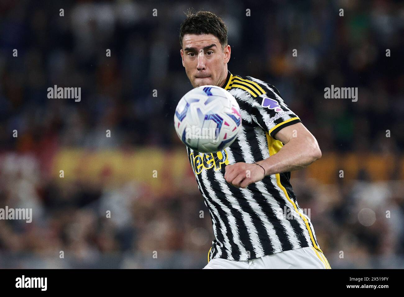 Rome, Italie. 05th May, 2024. Dusan Vlahovic of Juventus in action ...