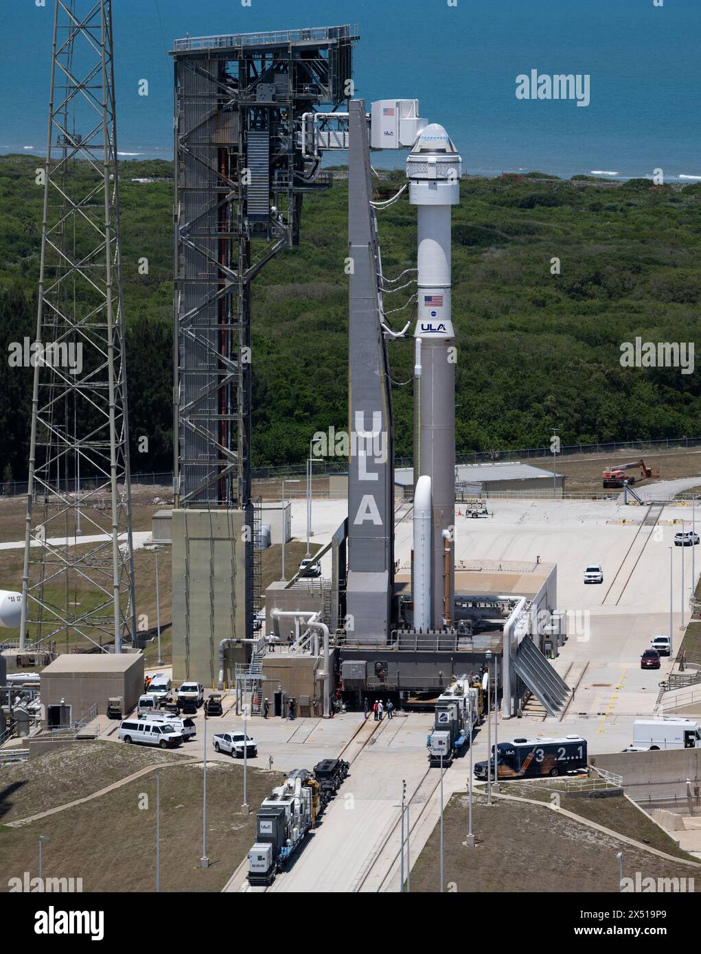 Cape Canaveral, United States of America. 04 May, 2024. The Boeing CST ...