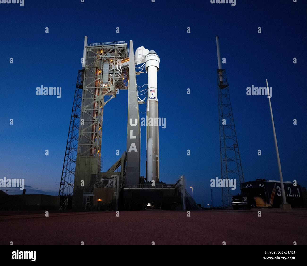 Cape Canaveral, United States of America. 04 May, 2024. The Boeing CST ...